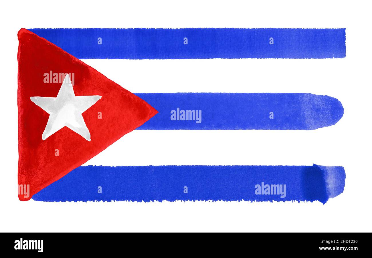 Cubas flag Cut Out Stock Images & Pictures - Alamy