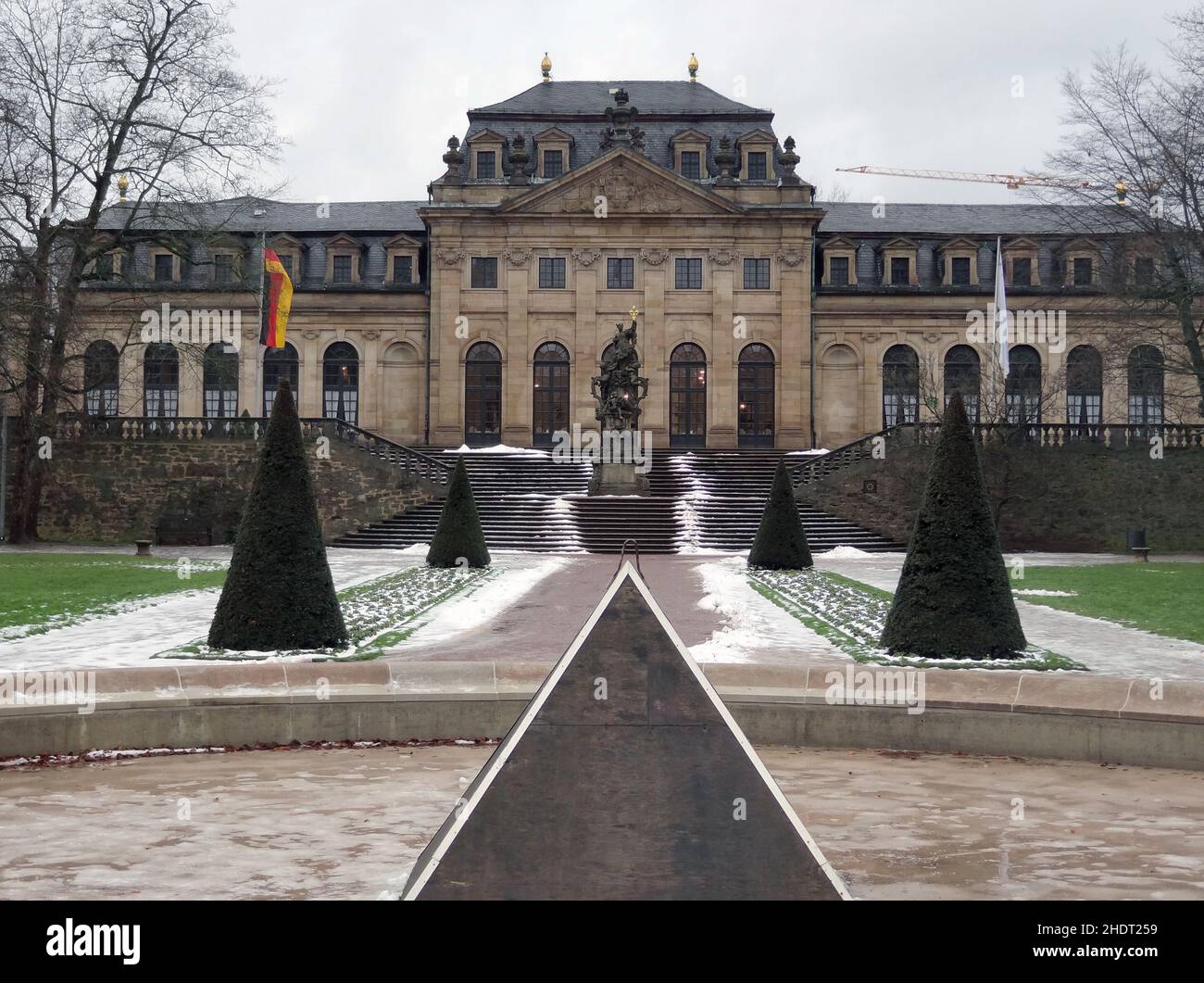 orangerie, city palace, fulda, orangeries, city palaces, fuldas Stock ...