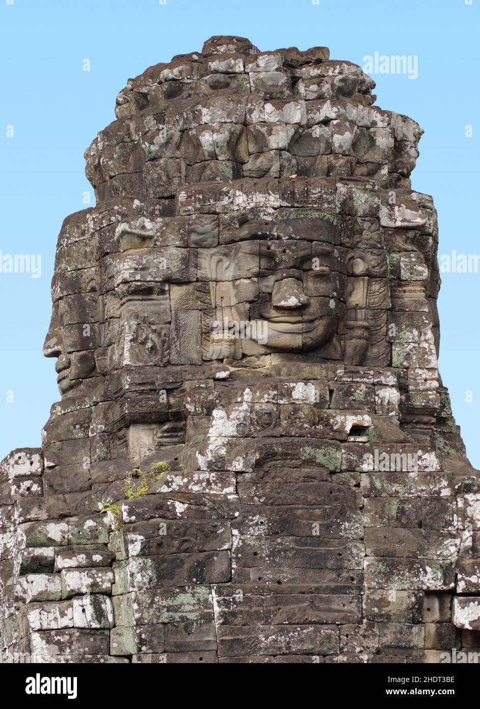 bayon, faces towers, bayons Stock Photo - Alamy