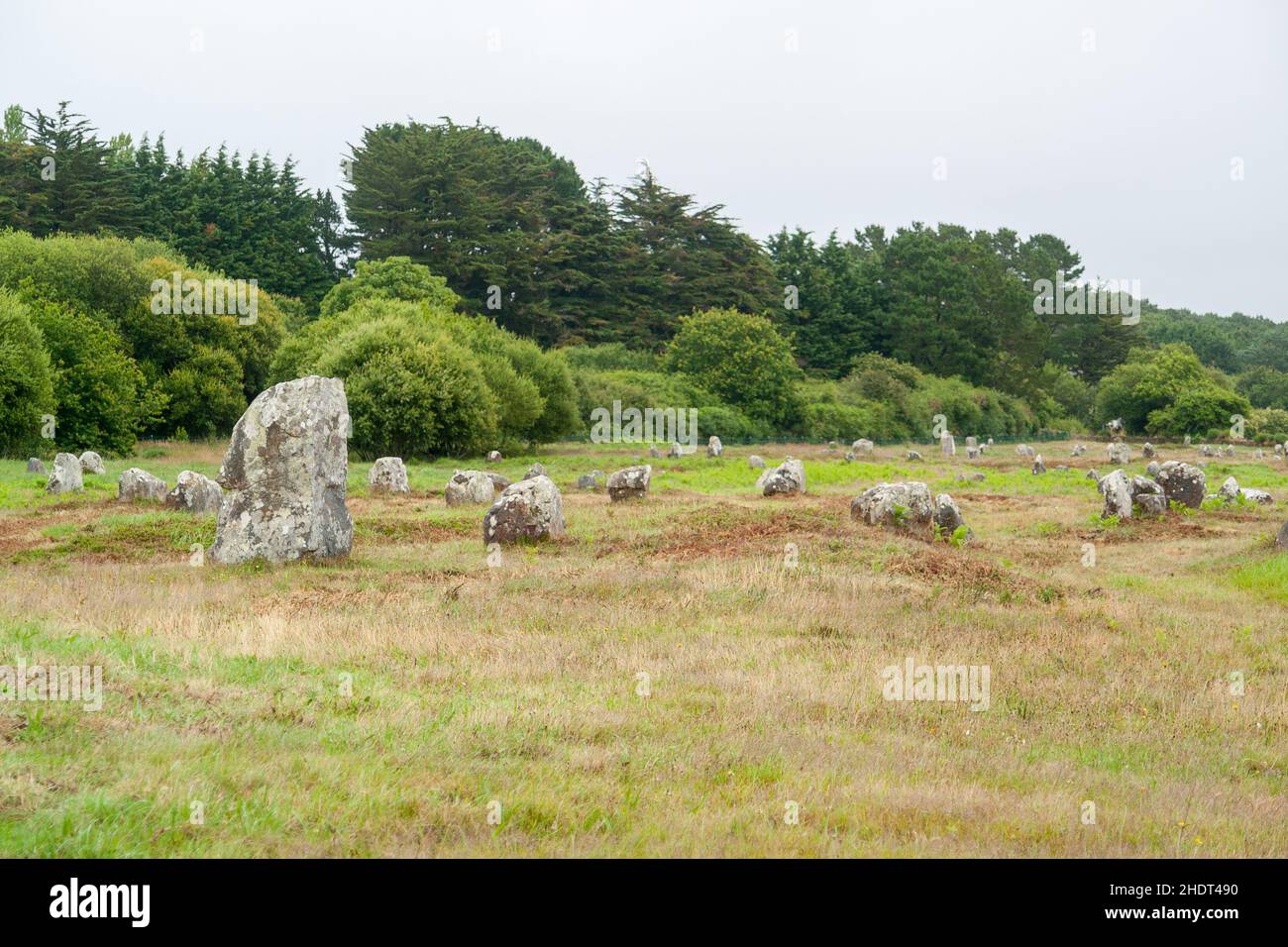 megalith, menhir, stone enclosure, megaliths, menhirs Stock Photo - Alamy