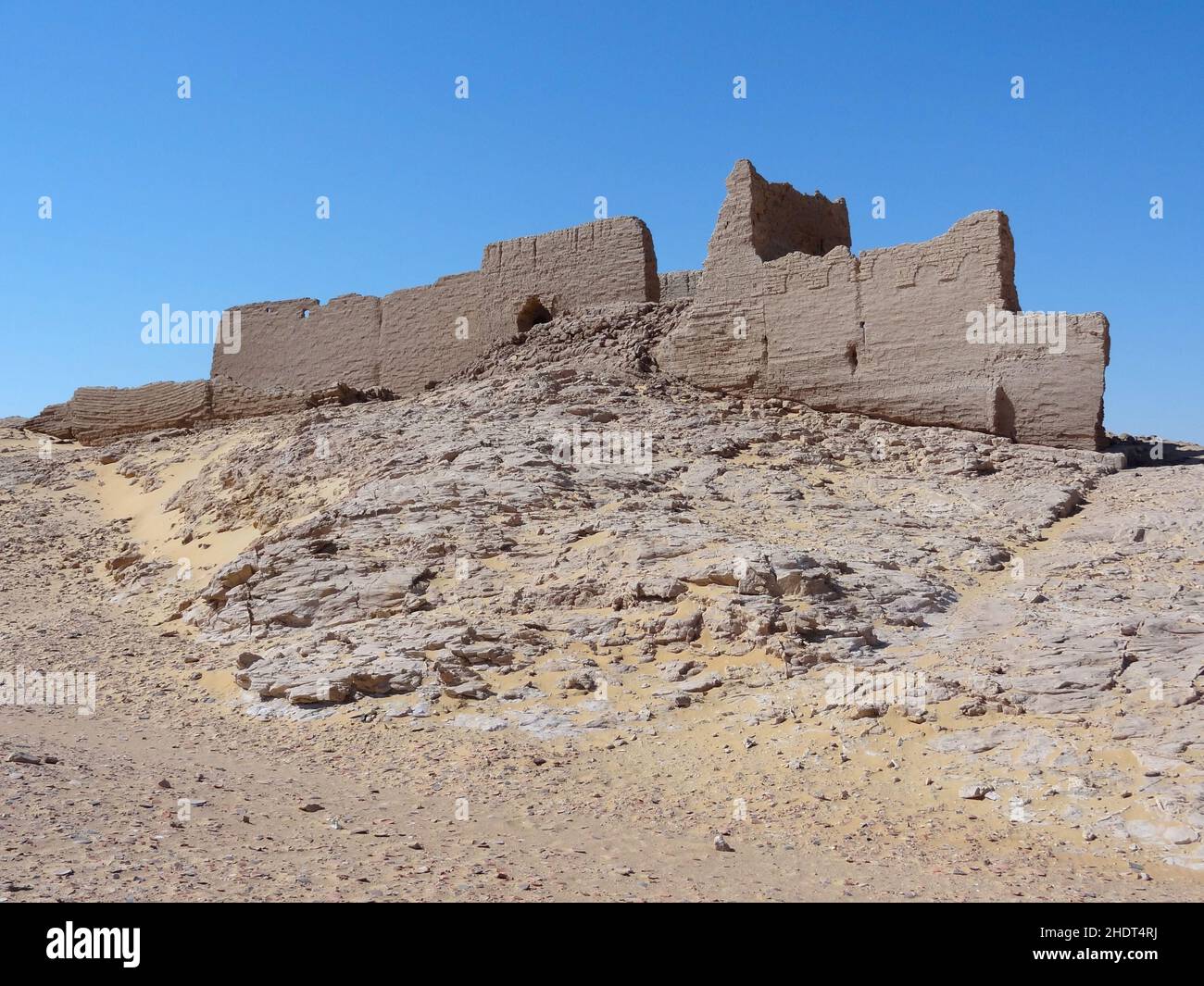 libyan desert, ruins, qasr dusch, libyan deserts, ruin Stock Photo - Alamy