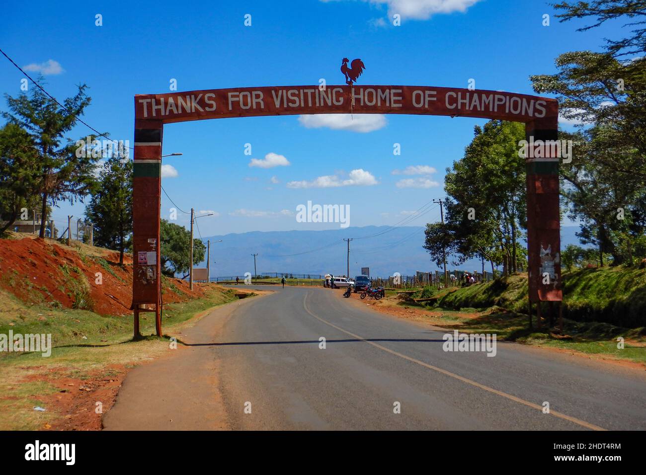Welcome sign kenya hi-res stock photography and images - Alamy