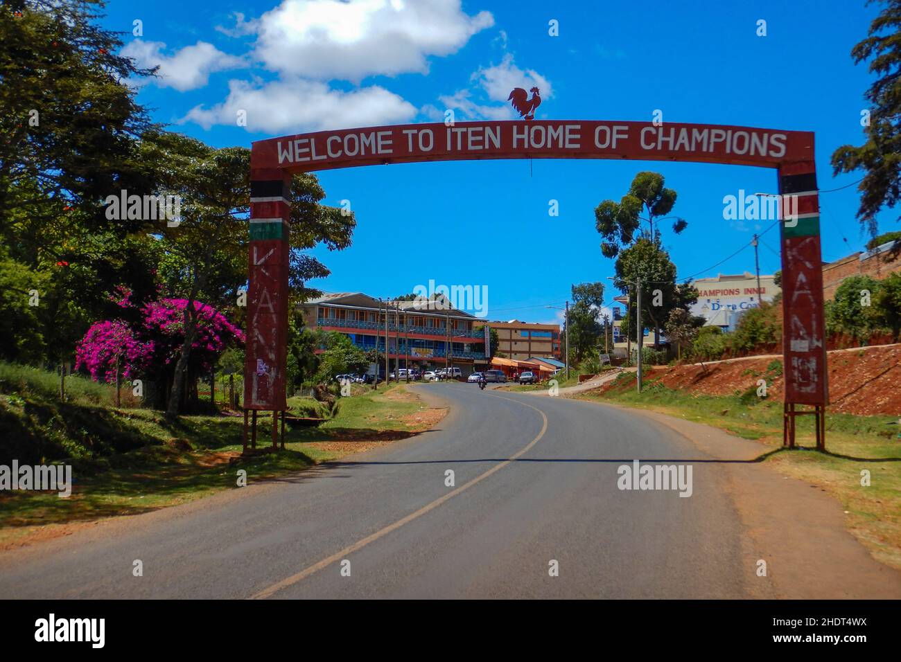 Sign kenya bridge hi-res stock photography and images - Alamy