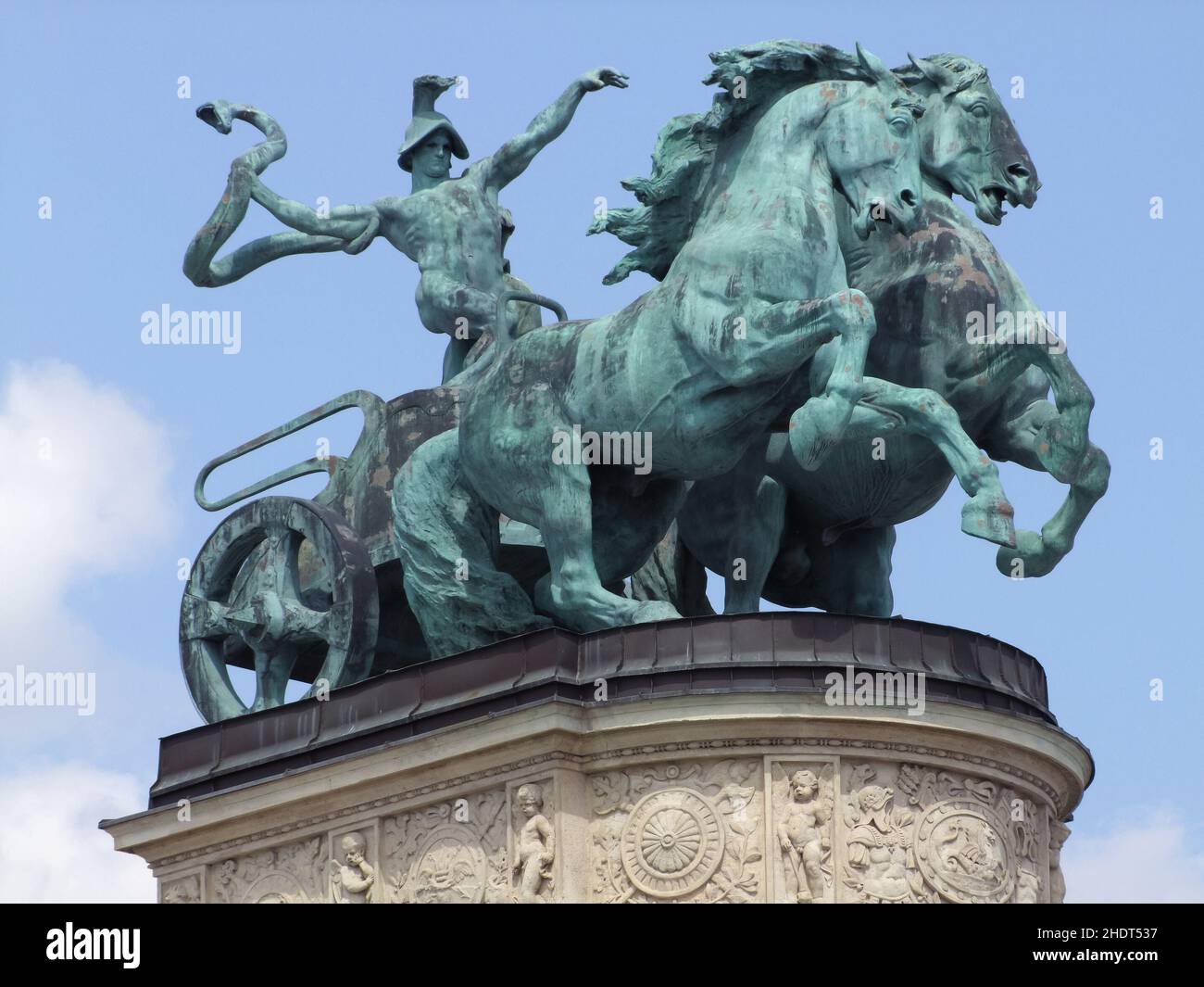 budapest, millennium monument, budapests, millennium monuments Stock ...