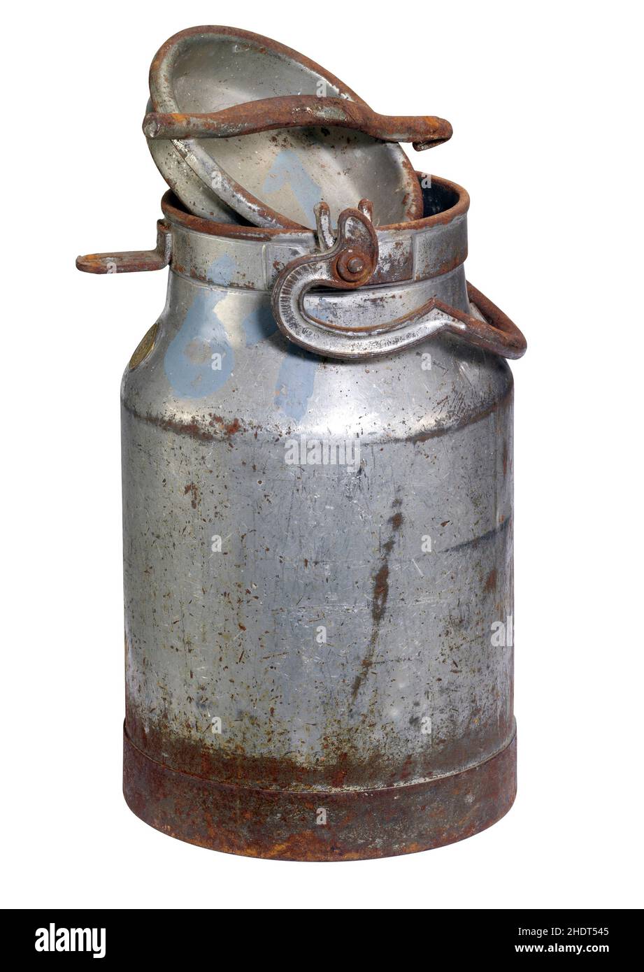 milk canister, tin pot, milk canisters, tin pots Stock Photo - Alamy