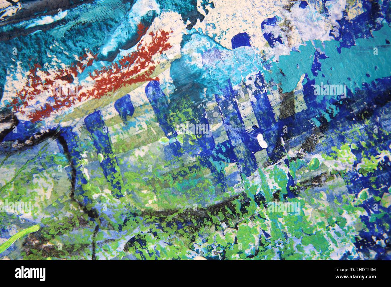 Abstract Contemporary hand painted artistic background Stock Photo - Alamy