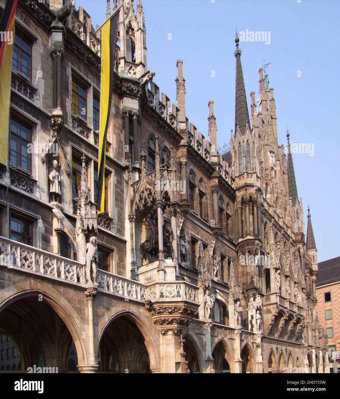 munich, new town hall, munichs, new town halls Stock Photo - Alamy