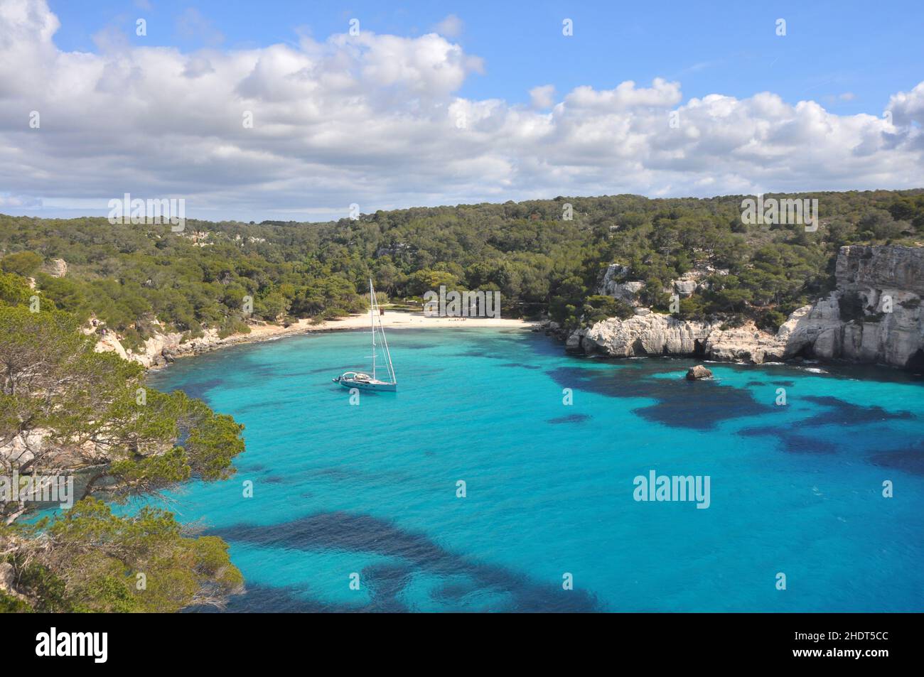 bay, balearic islands, minorca, bays, minorcas Stock Photo - Alamy