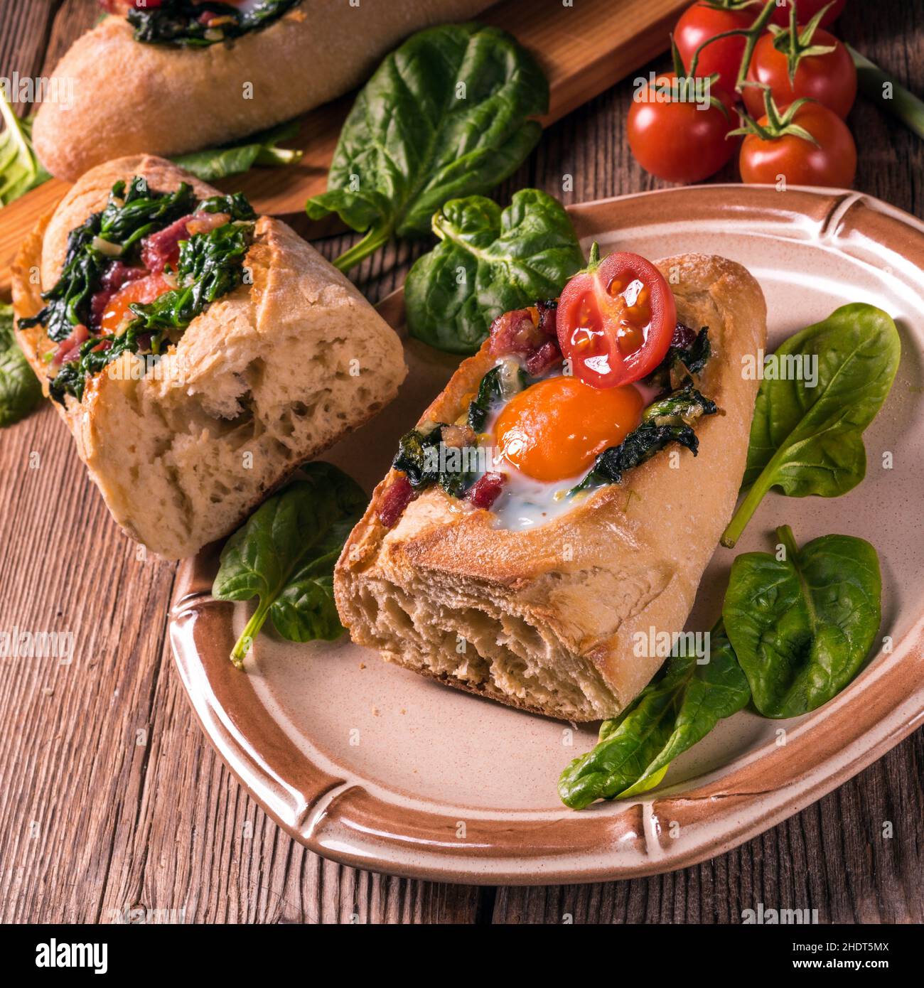 filled, baguette, snack, filleds, baguettes, snacks Stock Photo - Alamy