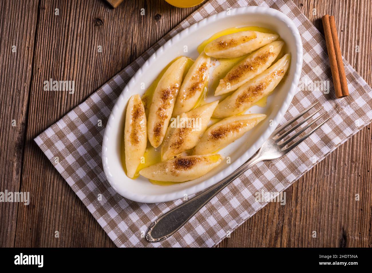 polish kitchen, Quark dumplings Stock Photo - Alamy