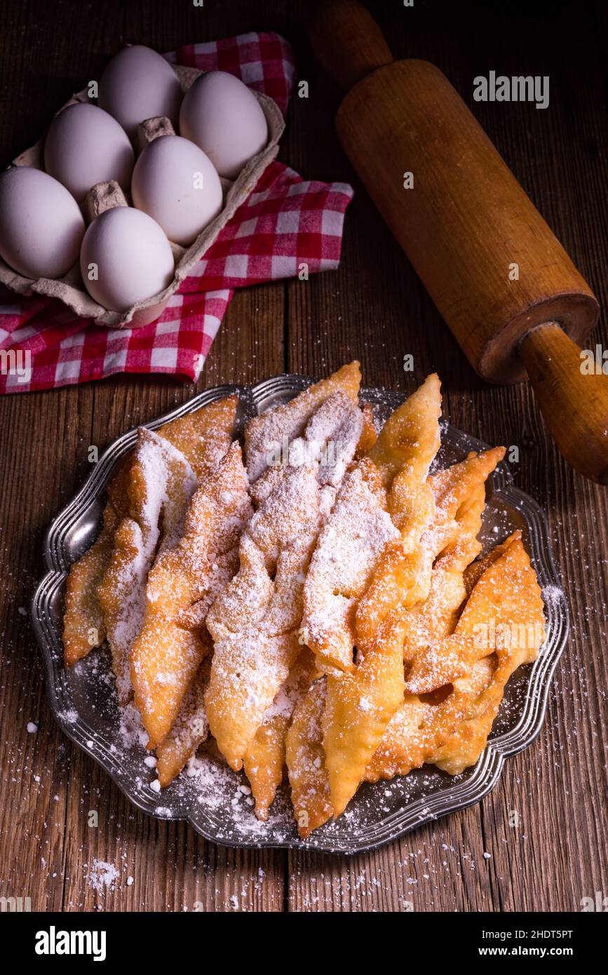 pastries, Angel wings, pastry Stock Photo - Alamy