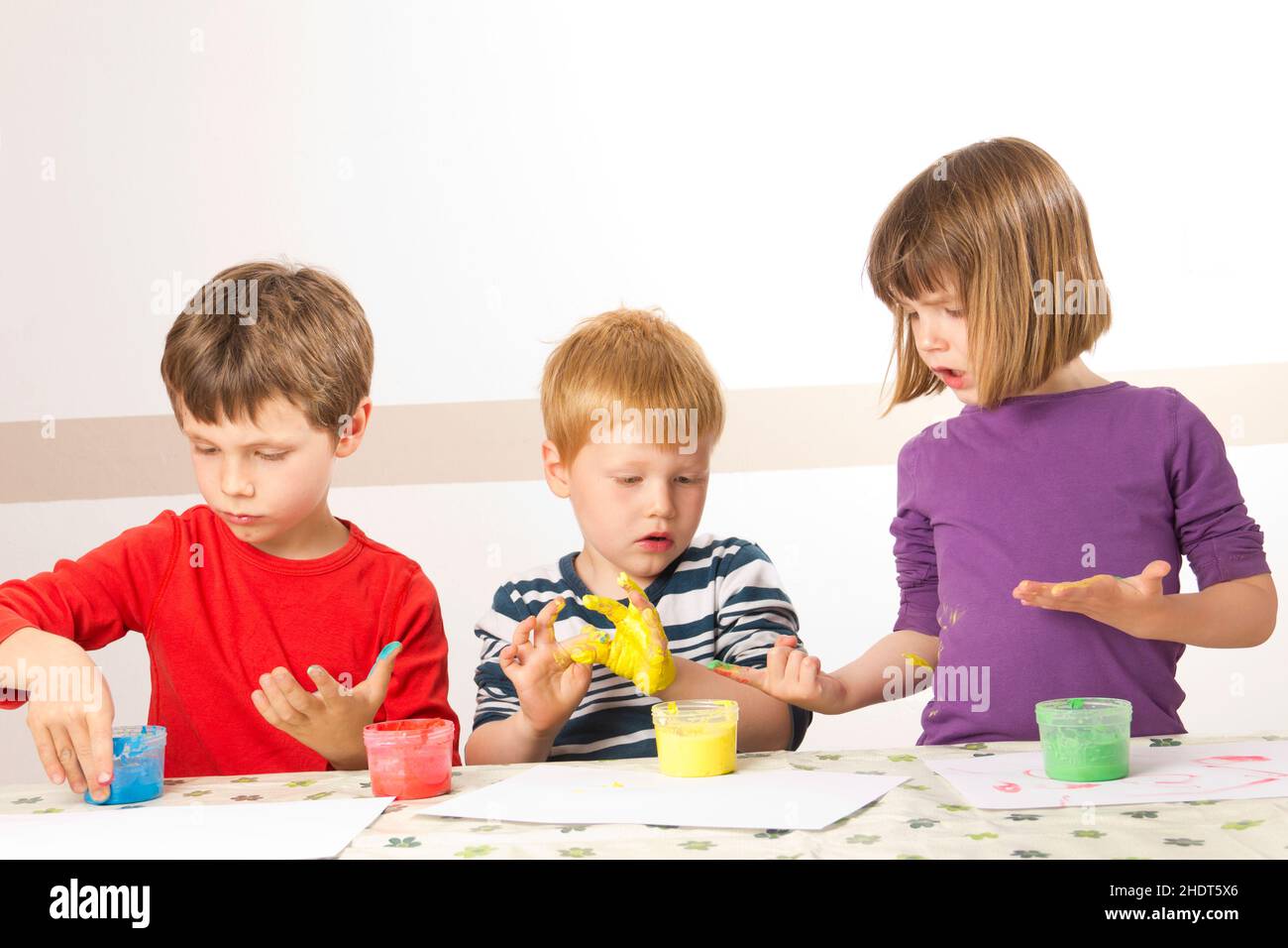 child, painting, finger painting, children, childs, kid, kids, drawing ...