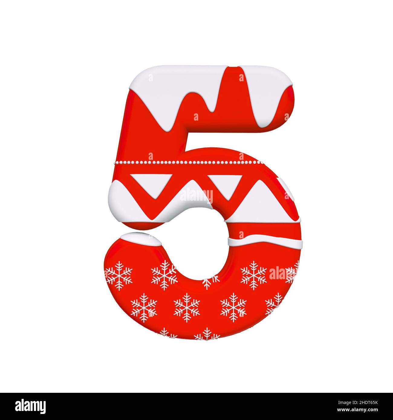 Number fives Cut Out Stock Images & Pictures - Alamy