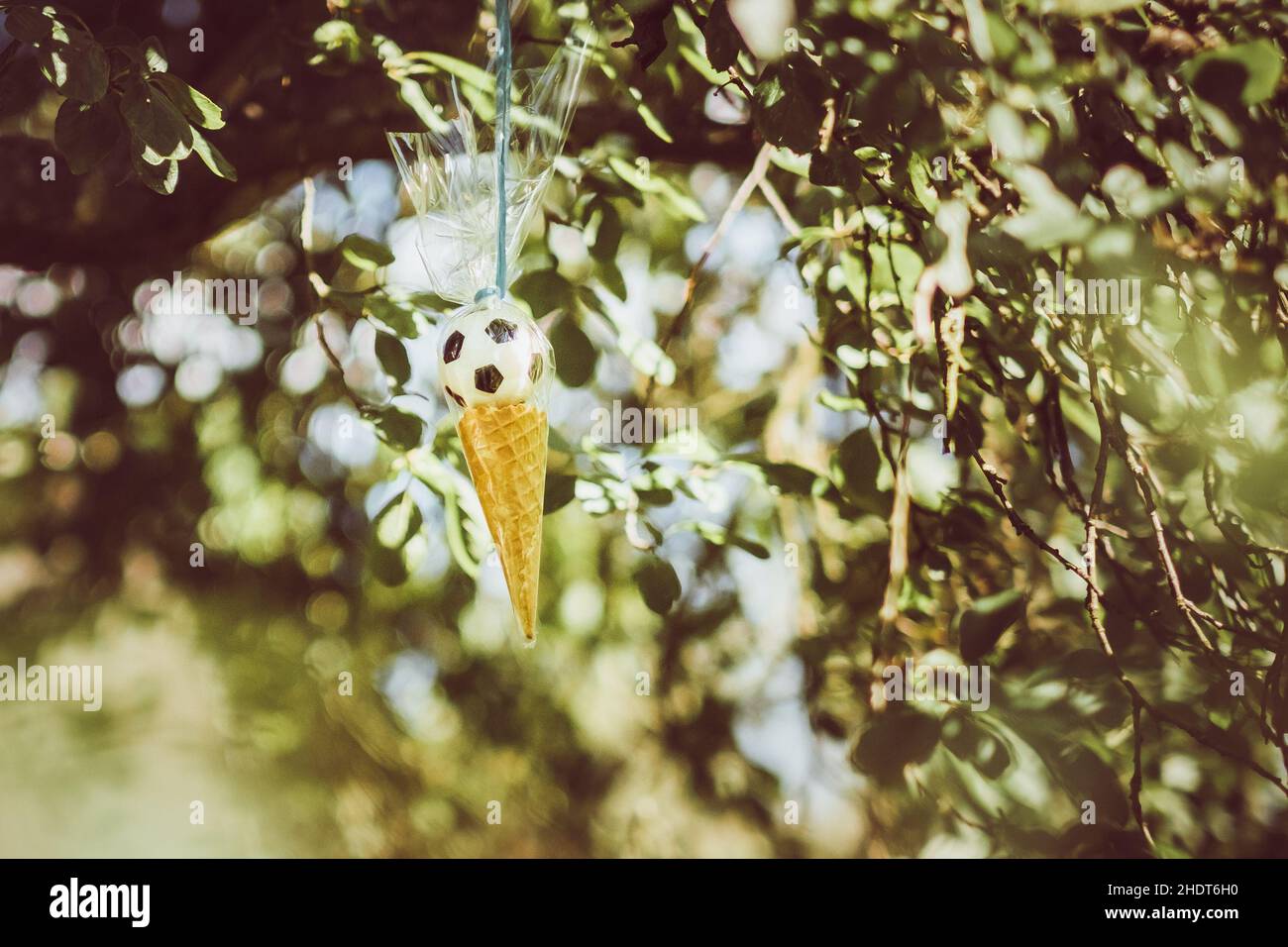 conical bag of sweets, sweets cones Stock Photo - Alamy