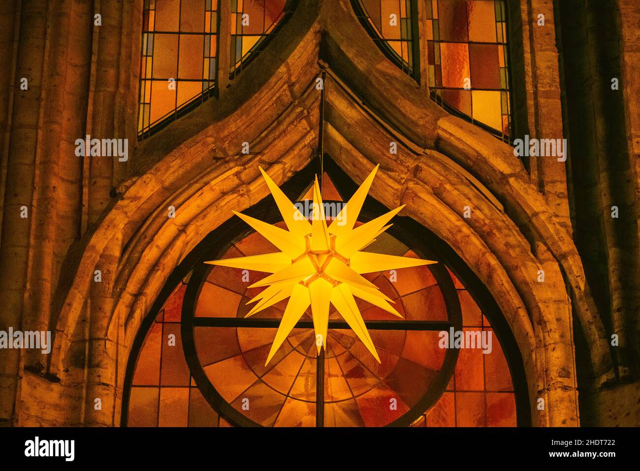 christmas lights, moravian star, christmas light, moravian stars Stock ...