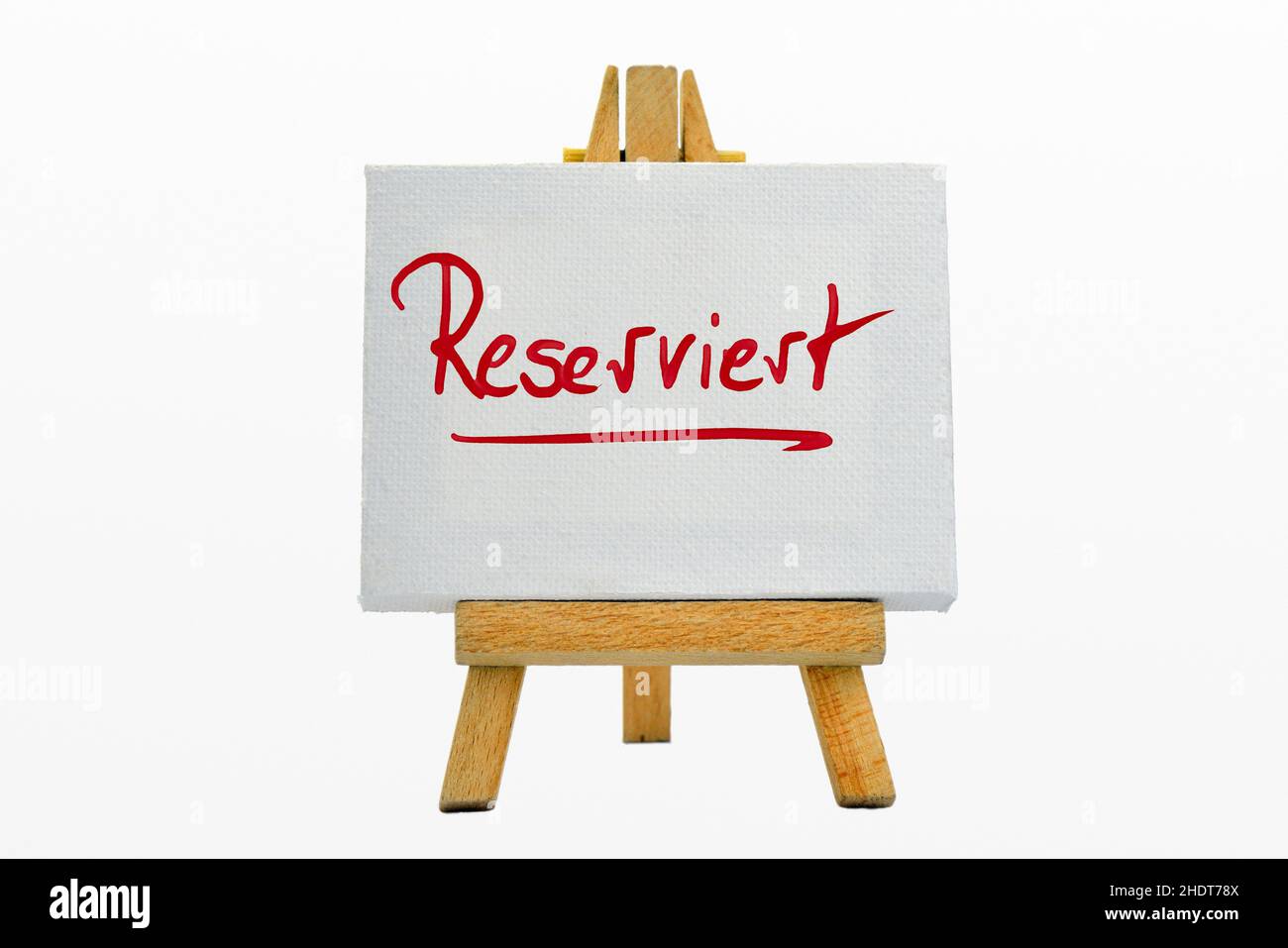 Reserved hi-res stock photography and images - Alamy