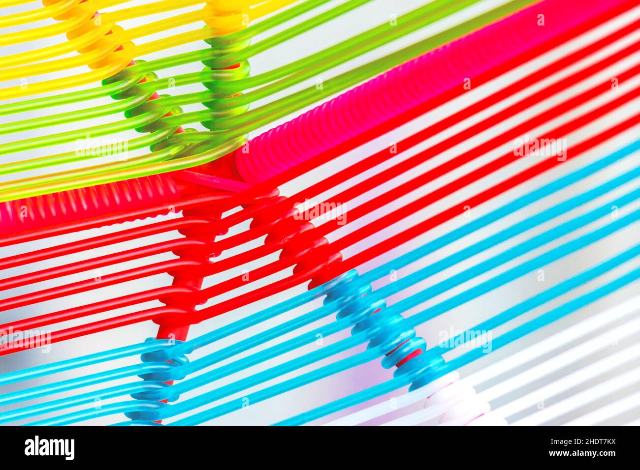 Colored braids hi-res stock photography and images - Alamy