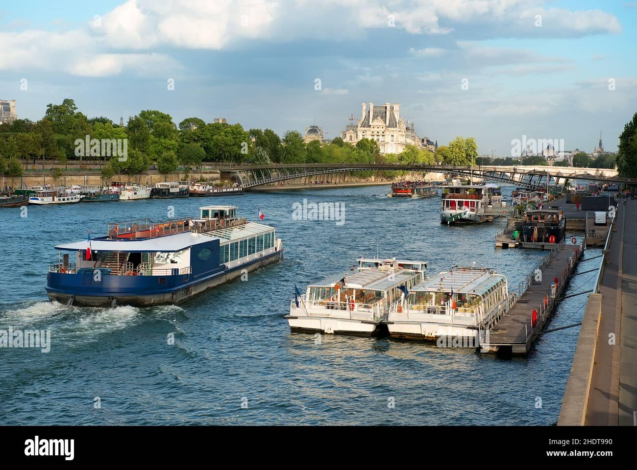 cruise ship, paris, cruise ships Stock Photo - Alamy