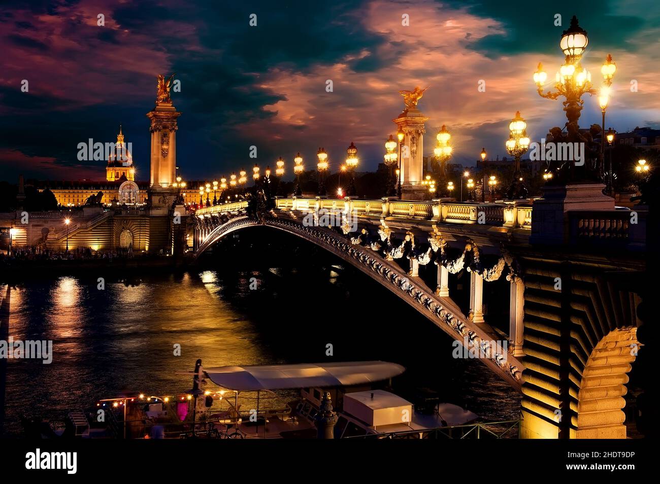 arch bridge, paris, pont alexandre iii, arch bridges, pont alexandre ...