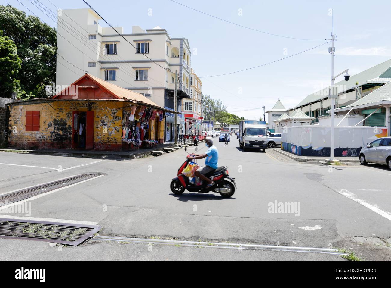 Located in the traditional mauritian village hi-res stock photography ...