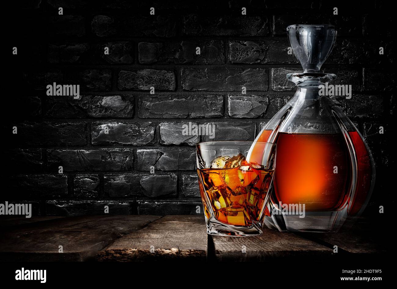 cognac, brandy, cognacs, brandies Stock Photo - Alamy