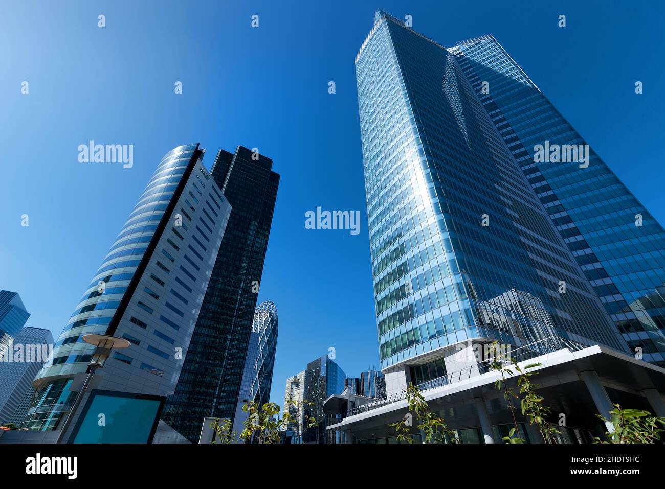 office building, skyscraper, la defense, office buildings, service ...