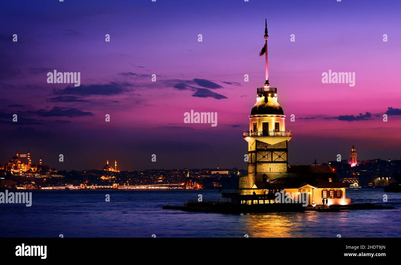 lighthouse, istanbul, lighthouses, istanbuls Stock Photo - Alamy