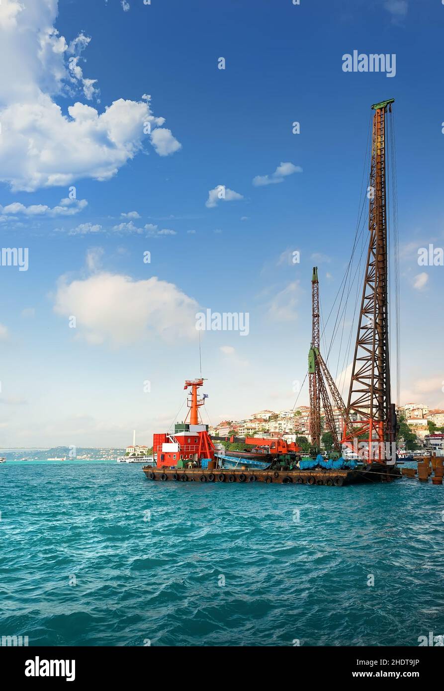 seaport, bosphorus, istanbul, seaports, istanbuls Stock Photo - Alamy