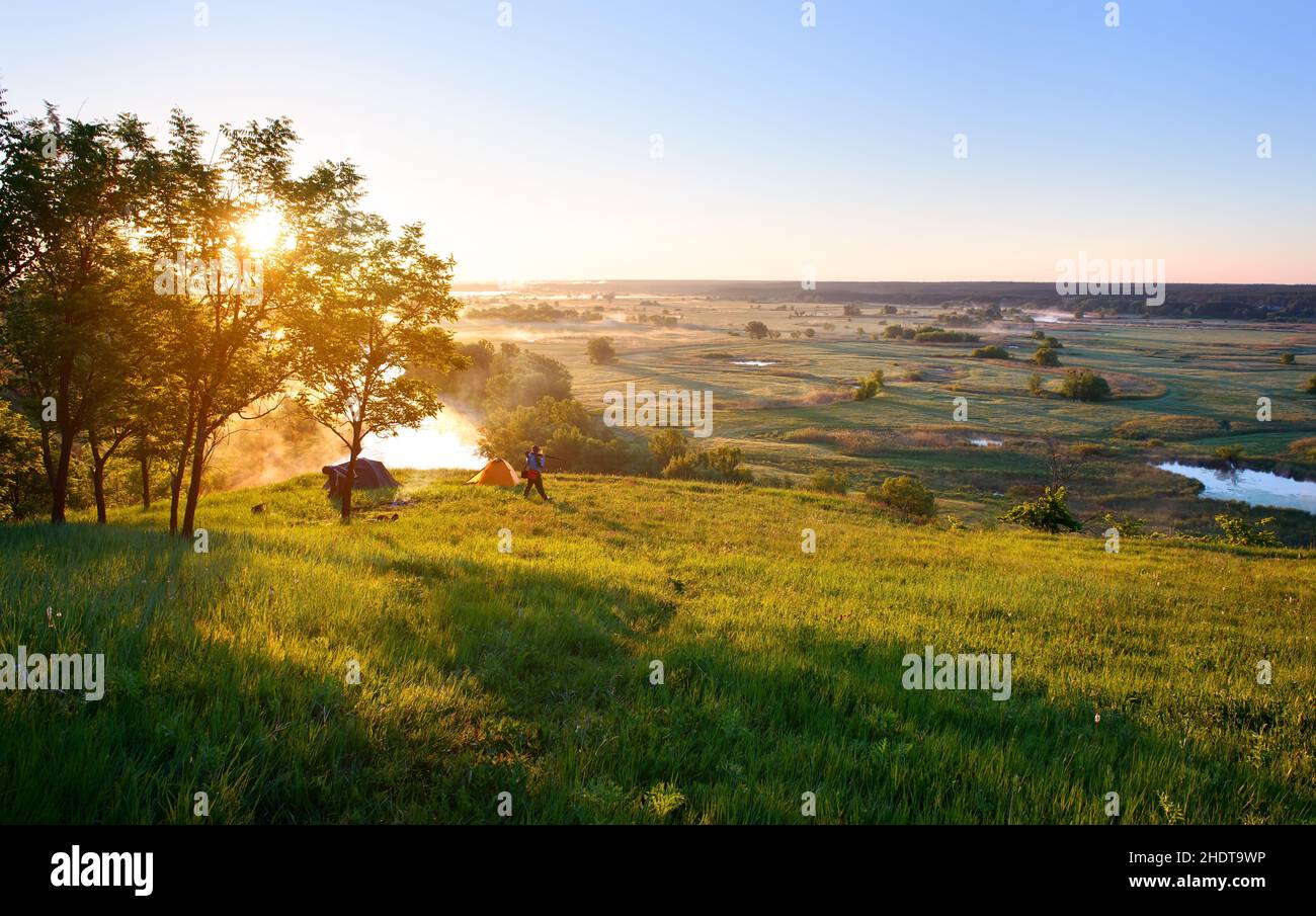 camping, nature, camp, camper, natur, natures Stock Photo - Alamy