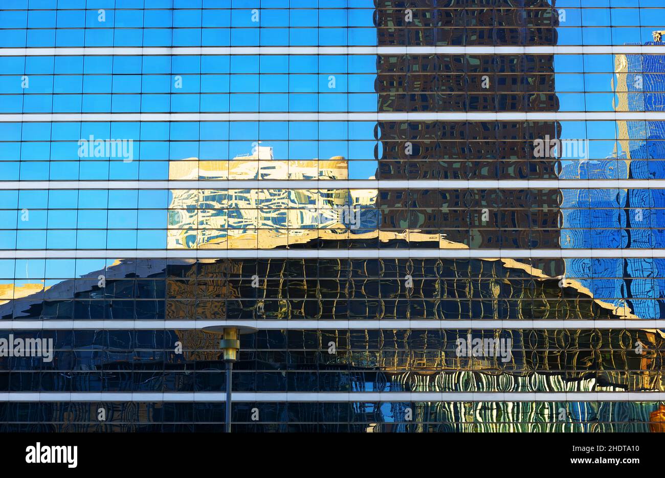 reflection, skyscraper, glass facade, reflections, high rise ...