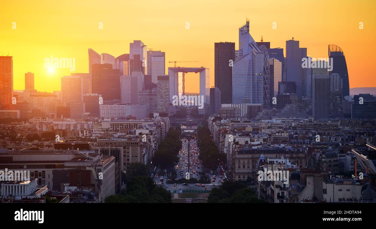 paris, grande arche, la defense Stock Photo - Alamy