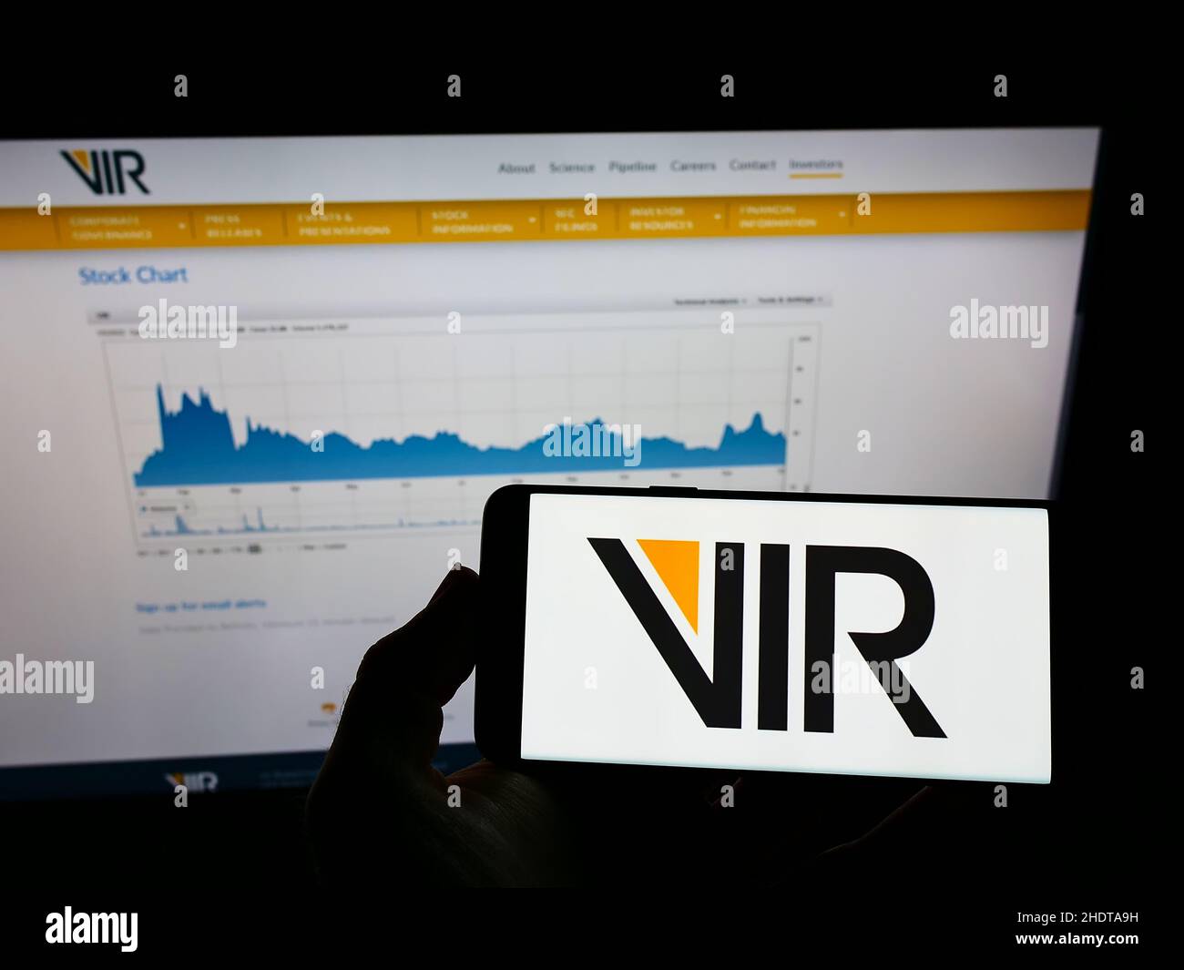Vir business company logo hi-res stock photography and images - Alamy