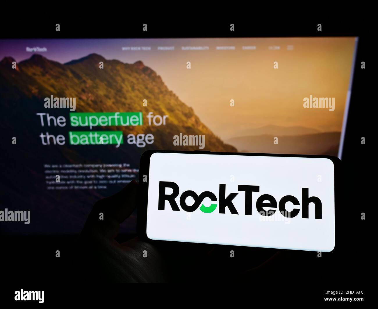 Rocktech lithium hi-res stock photography and images - Alamy