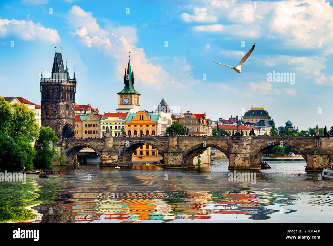 prague, vltava river, charles bridge, pragues, vltava rivers, charles ...