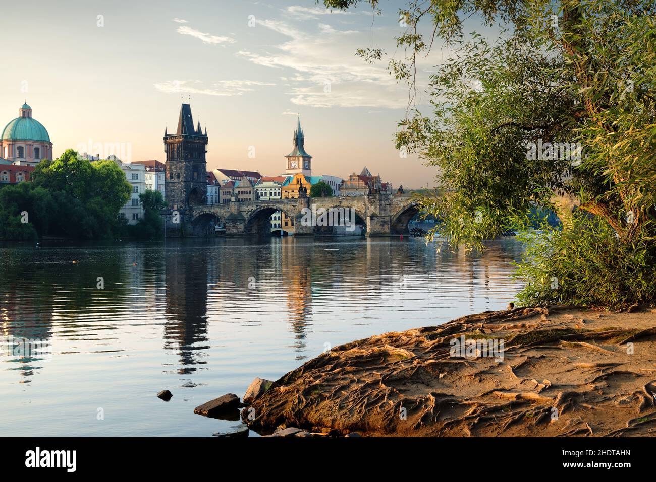 prague, vltava river, charles bridge, pragues, vltava rivers, charles ...