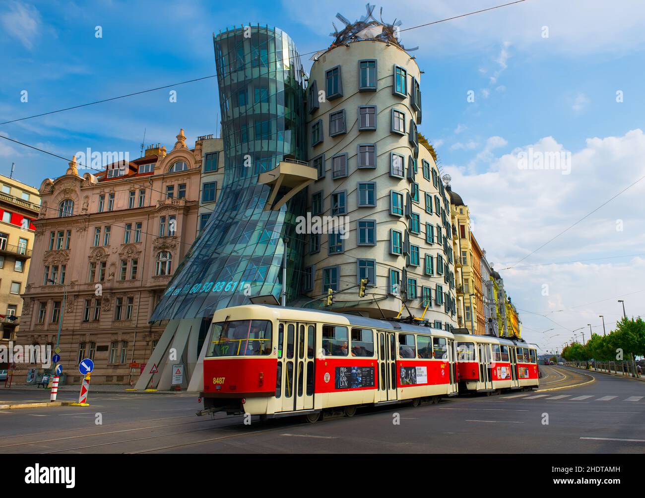 prague, dancing house, pragues Stock Photo - Alamy