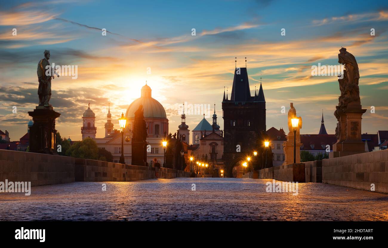prague, charles bridge, pragues, charles bridges Stock Photo - Alamy