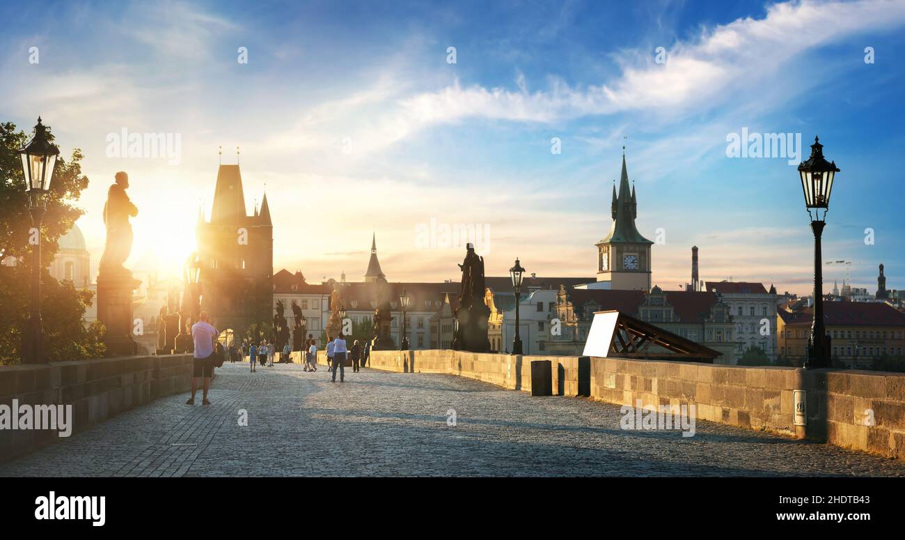 prague, charles bridge, pragues, charles bridges Stock Photo - Alamy