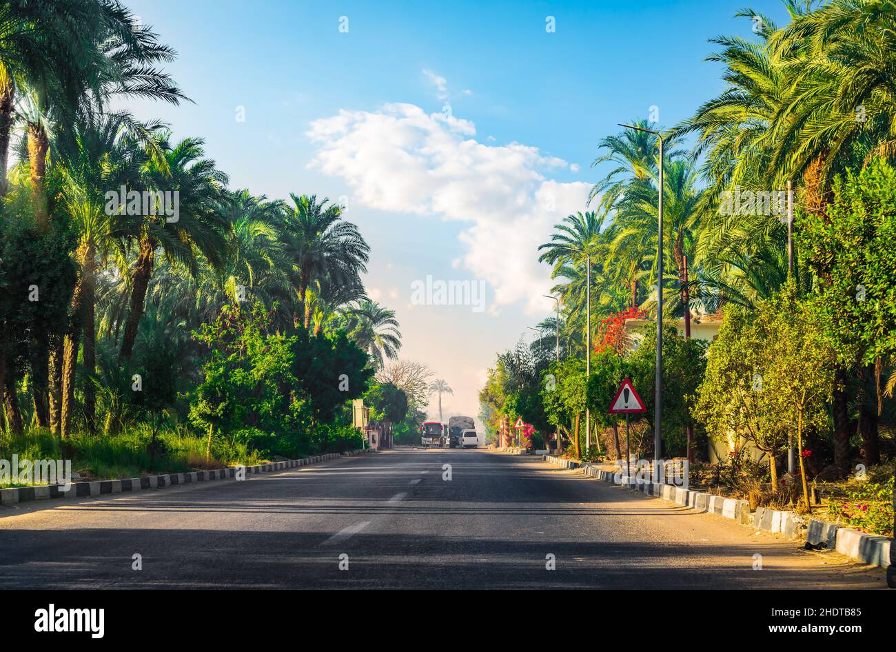 egypt, road, egyptian, egypts, roads, street, streets Stock Photo - Alamy