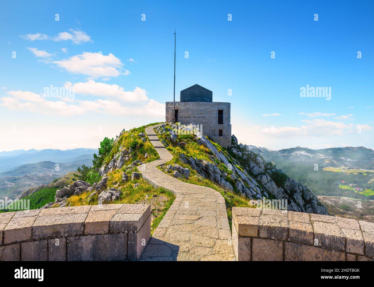 Mausoleum Lovcen Mausoleum Of Njegos Mausoleums Stock Photo Alamy