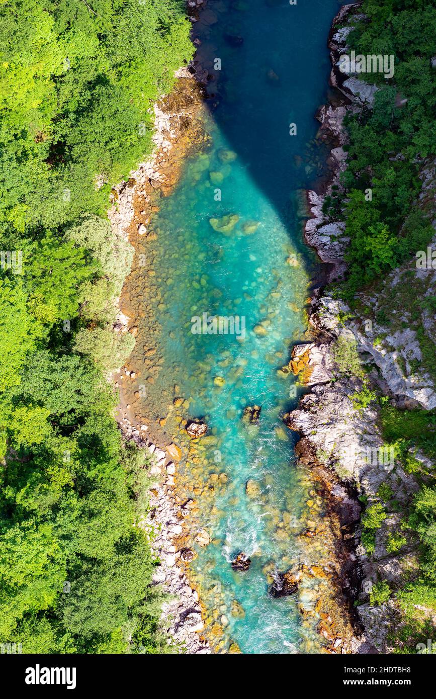 Mountain river rapids aerial vertical hi-res stock photography and ...