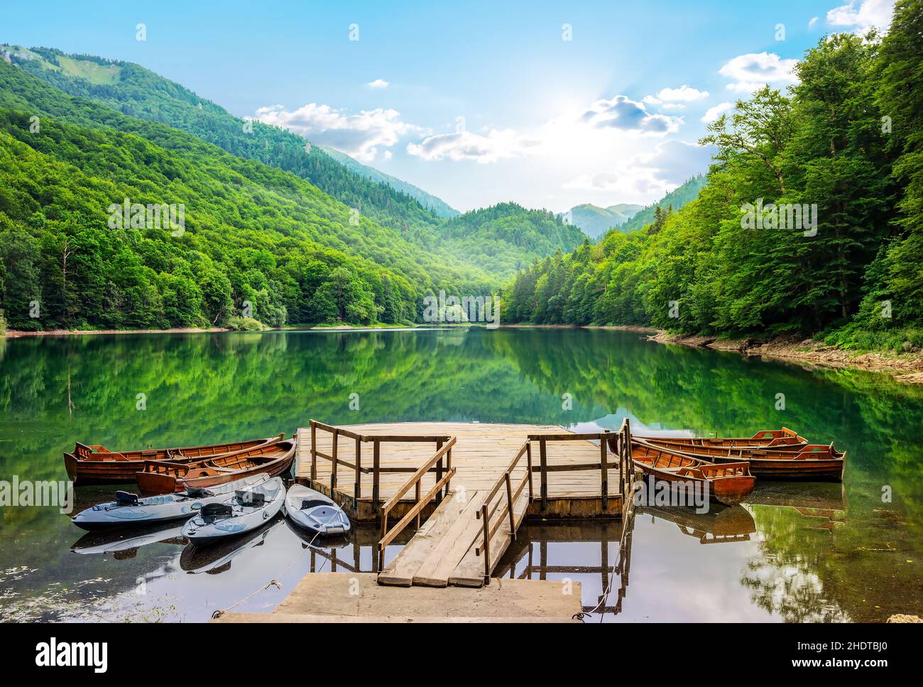 glacial lake, glacial lakes Stock Photo - Alamy