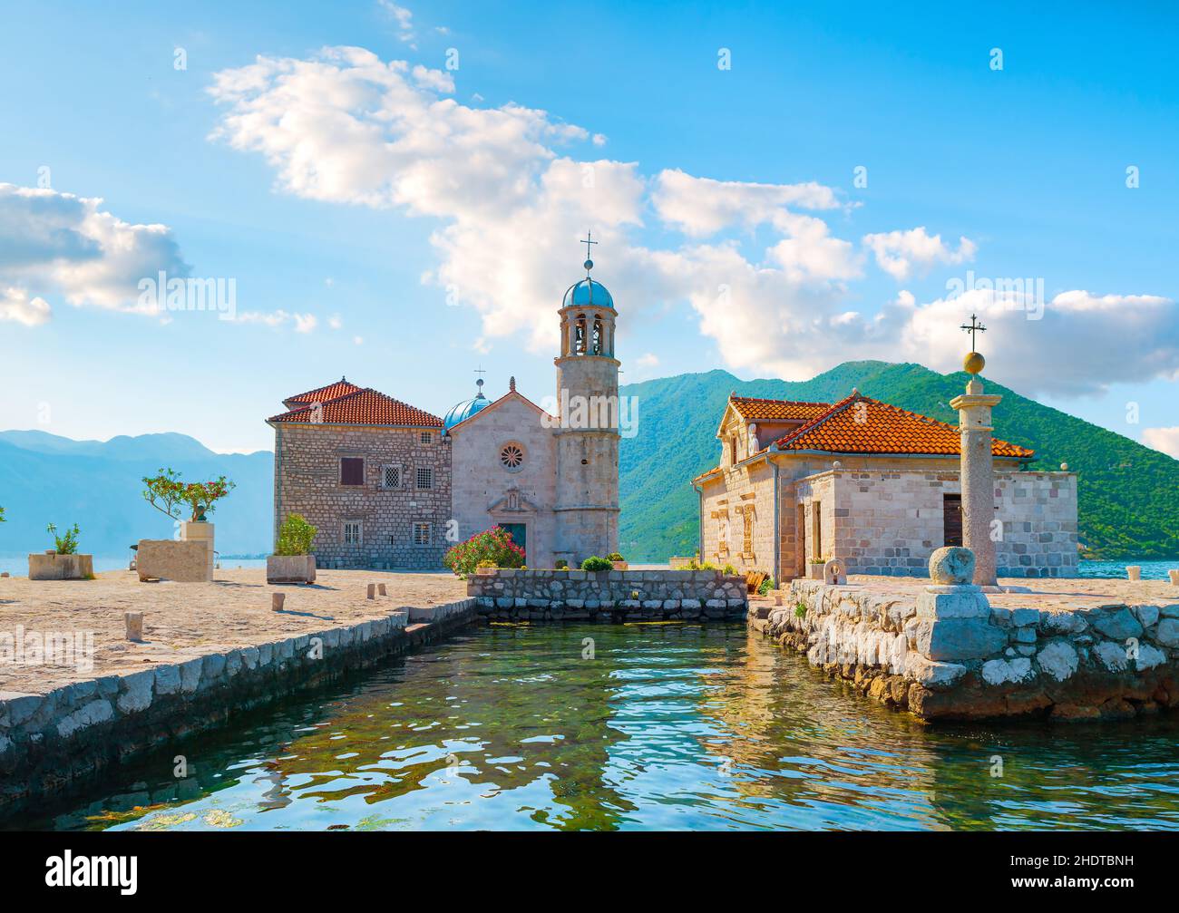 church, perast, Our Lady of the Rocks, churchs Stock Photo - Alamy