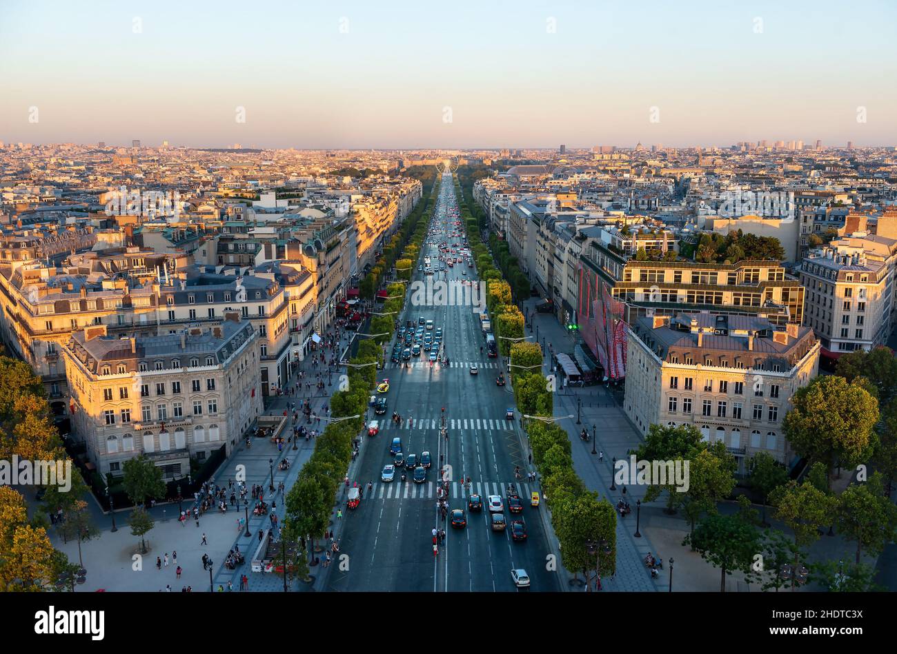 paris, champs elysees Stock Photo - Alamy