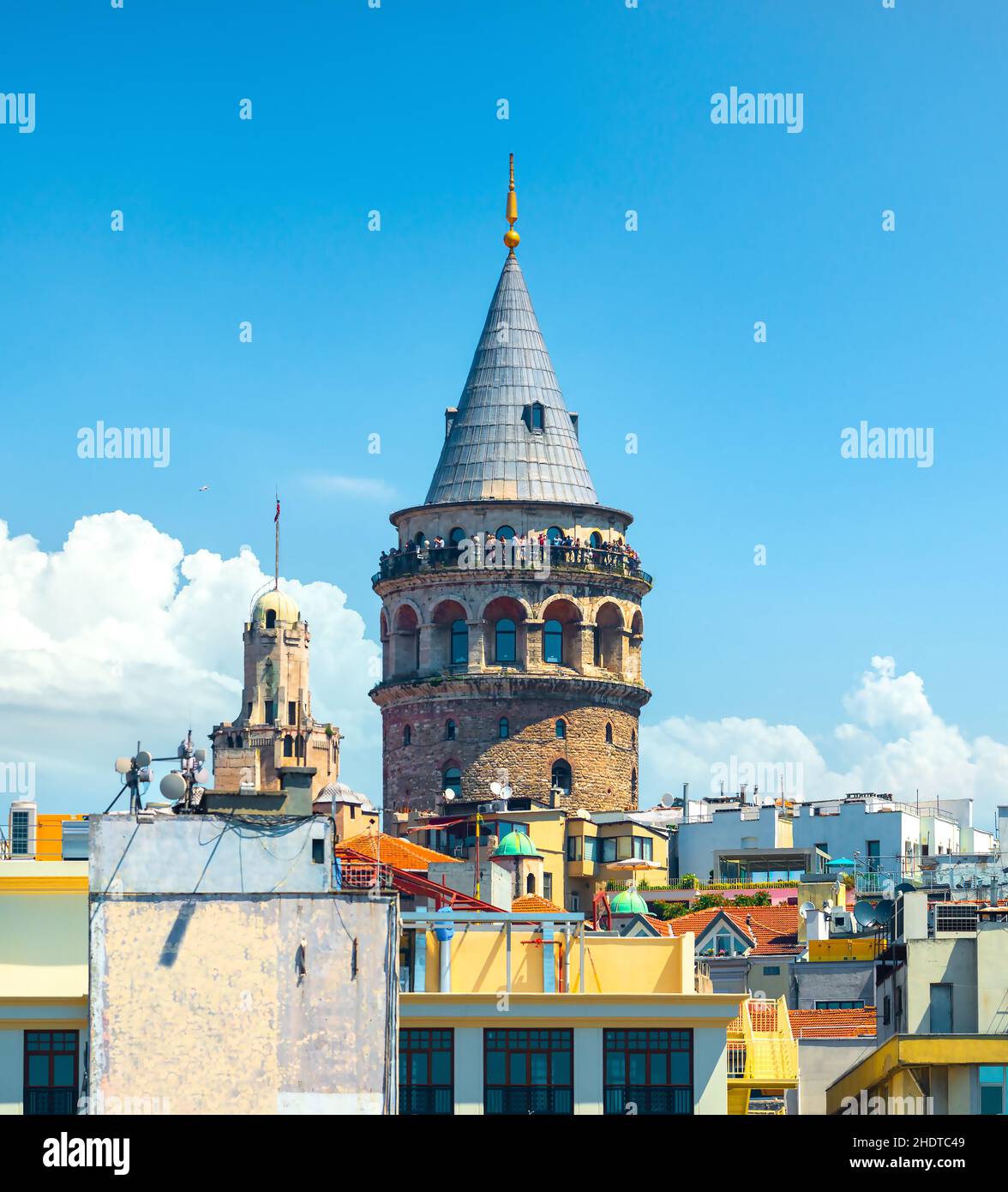 istanbul, galata tower, istanbuls, galata towers Stock Photo - Alamy