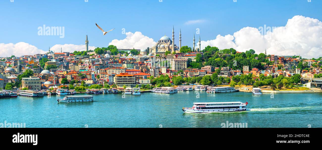 harbour, istanbul, harbours, port, istanbuls Stock Photo - Alamy