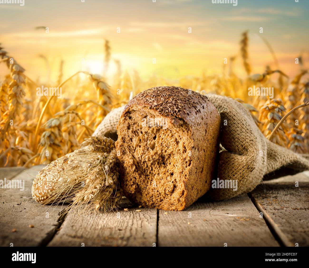 bread, cereal product, wheat bread, breads, cereal products Stock Photo ...
