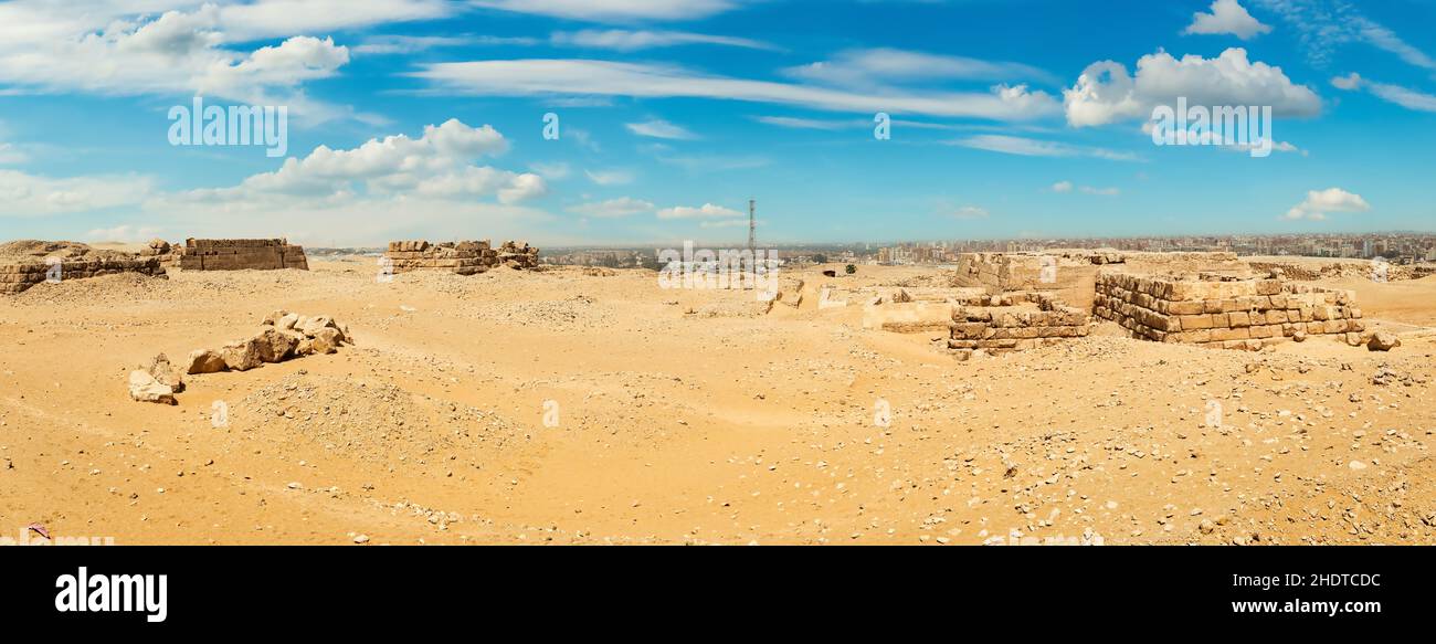 desert, city outskirts, egypt, deserts, wüste, border areas, egyptian ...