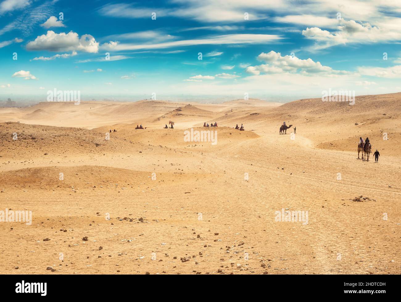 desert, caravan, deserts, wüste, caravans, mobile home, motor home ...