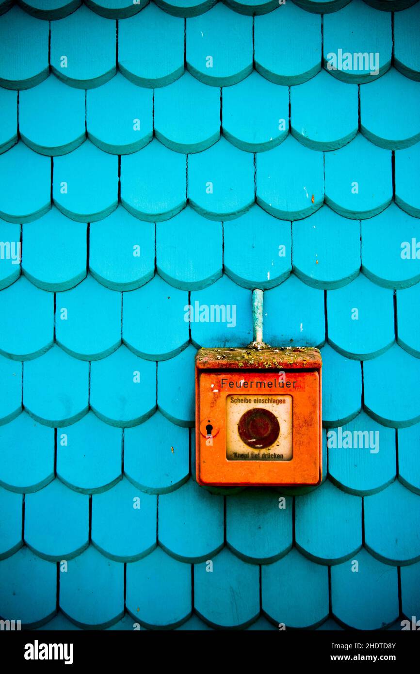 wall, fire alarm, walls, fire alarms Stock Photo - Alamy